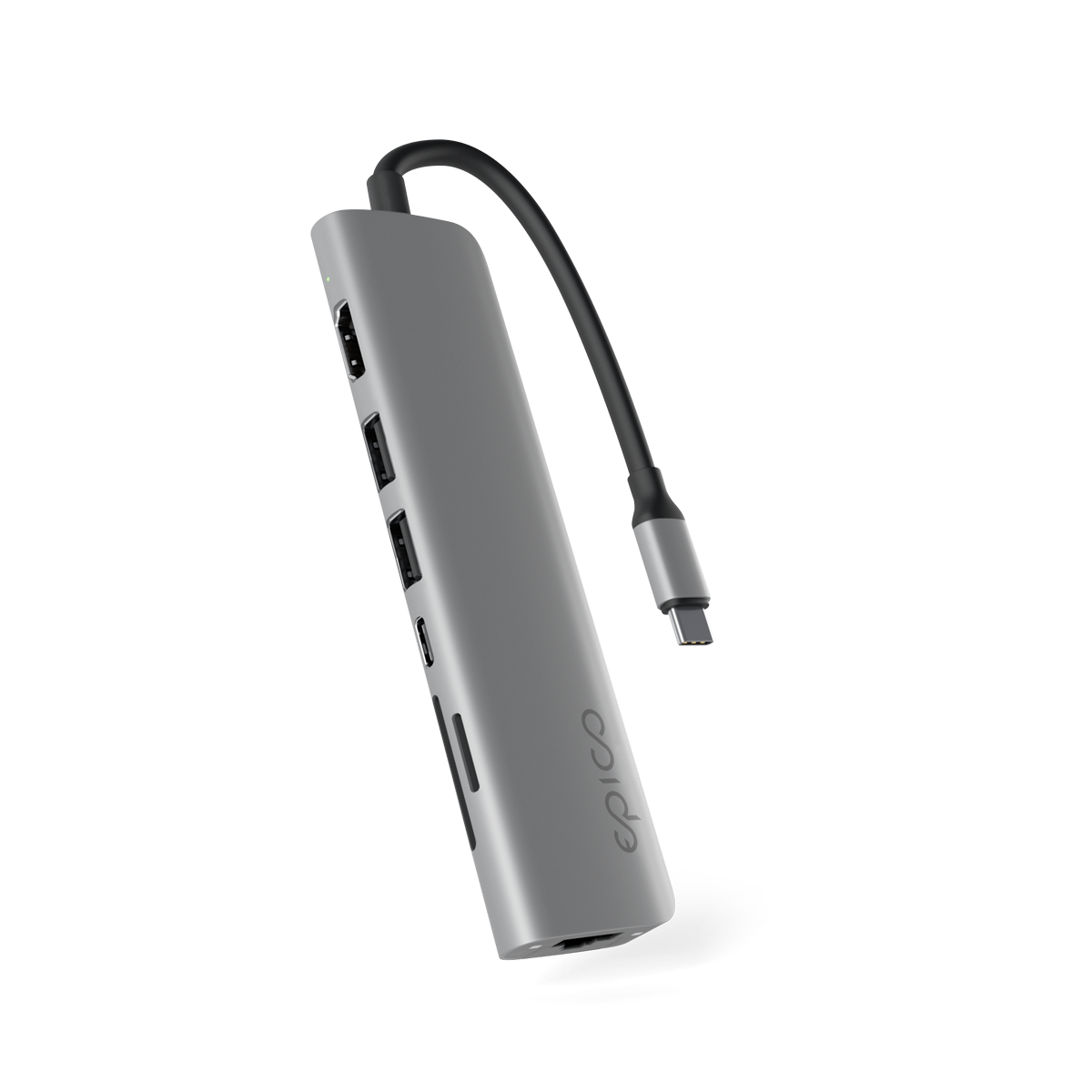 Hub Epico 7in1 Multimedia Hub s USB-C konektorom - tmavo atramentová ...